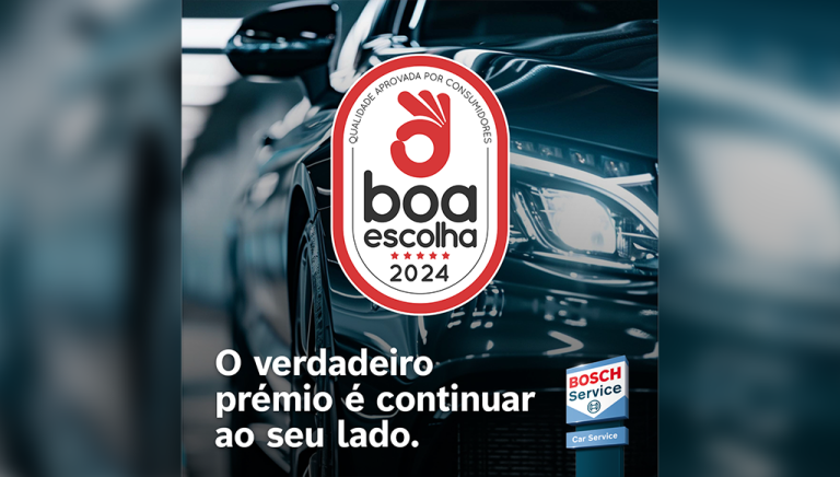 Bosch Car Service distinguida com selo "Boa Escolha 2024" - Jornal das ...